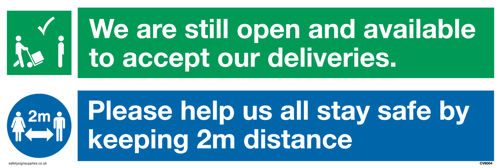 We are still open and available to accept our deliveries. Please help ...