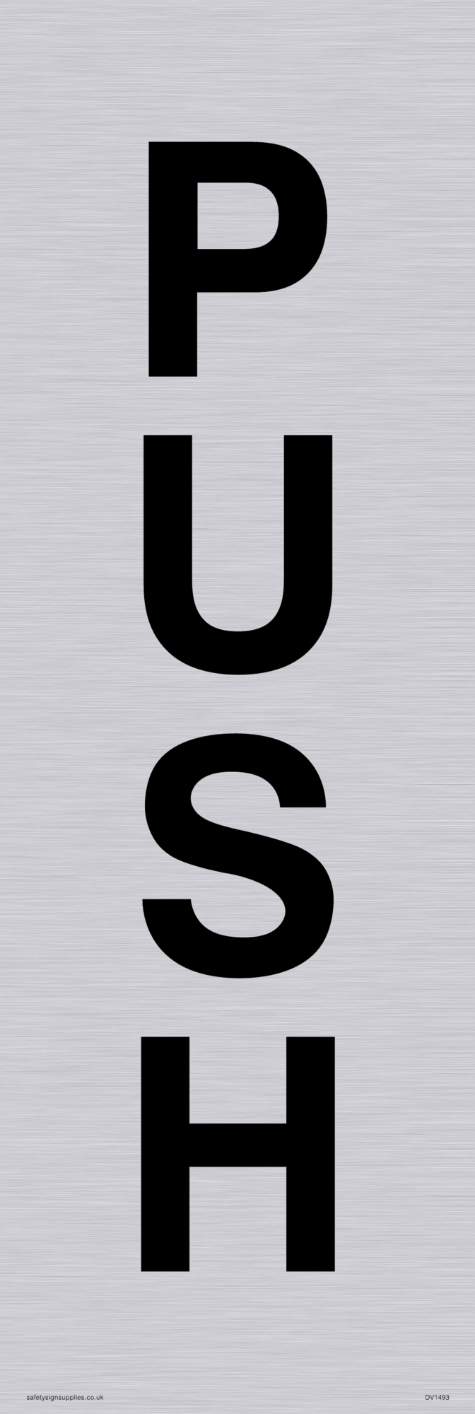 Push from Safety Sign Supplies