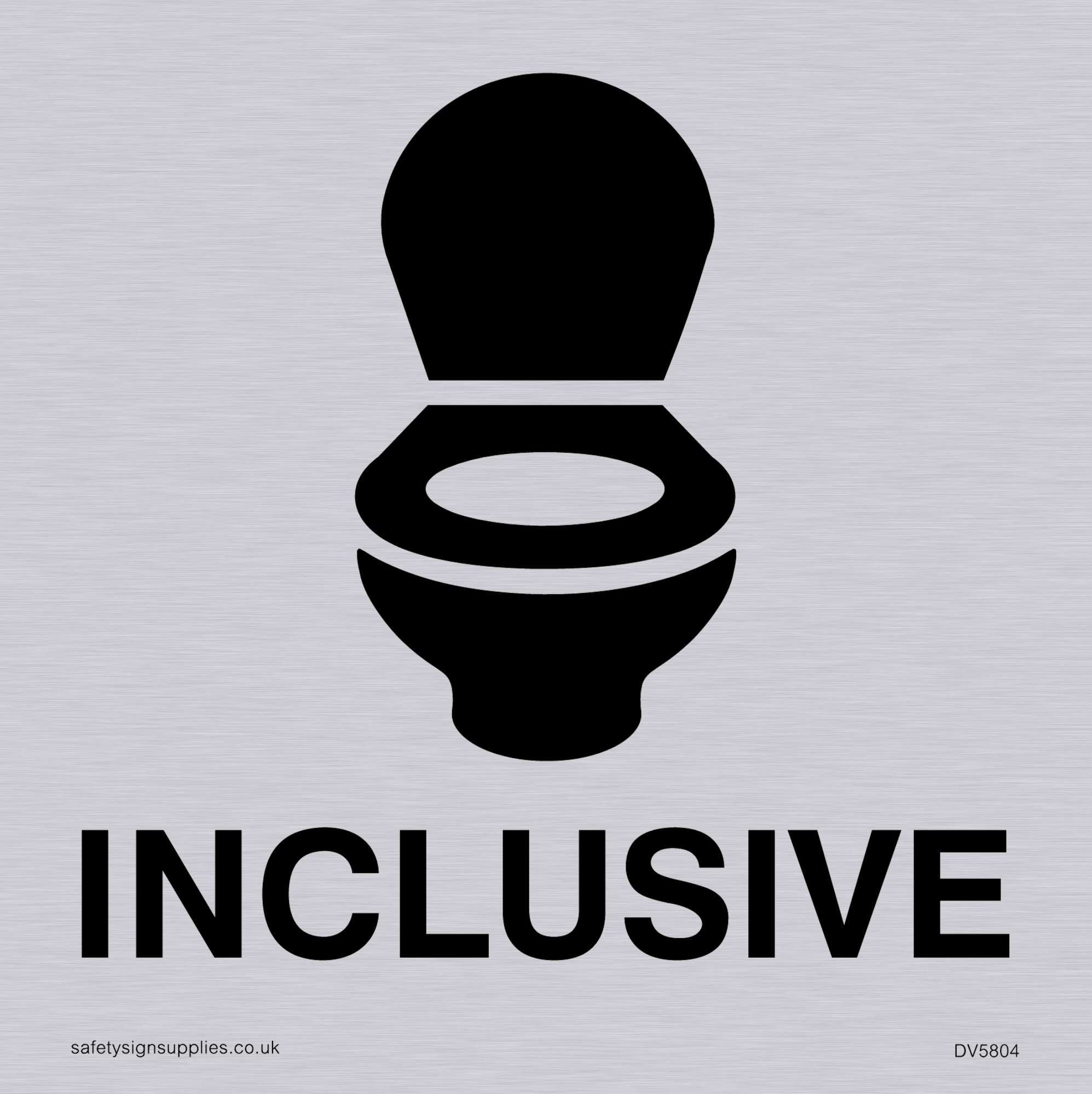 Inclusive WC Toilet from Safety Sign Supplies