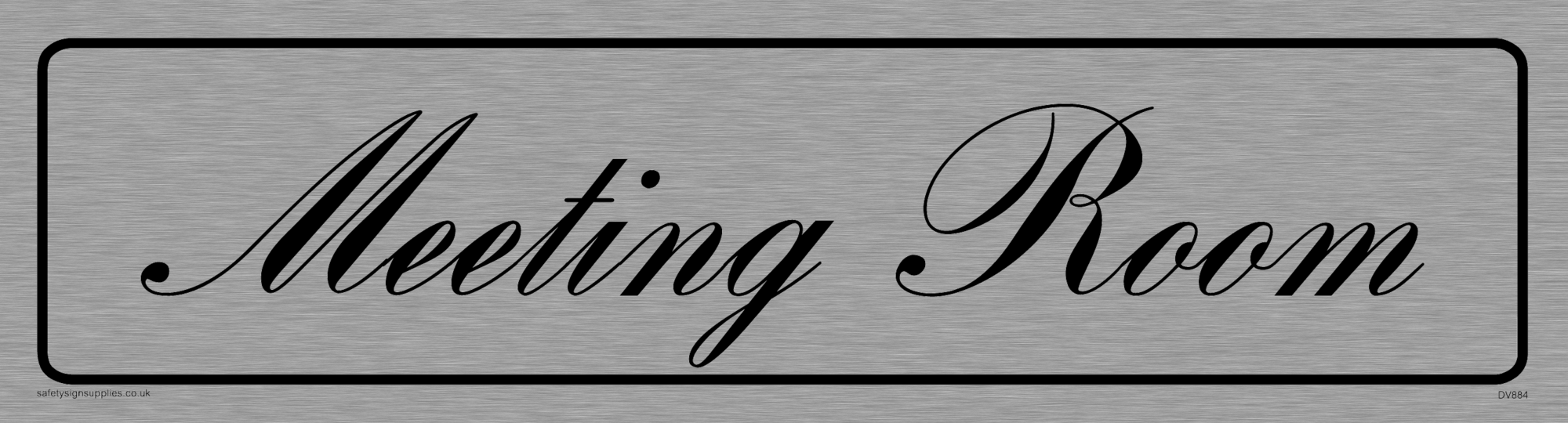 meeting room - door sign from Safety Sign Supplies