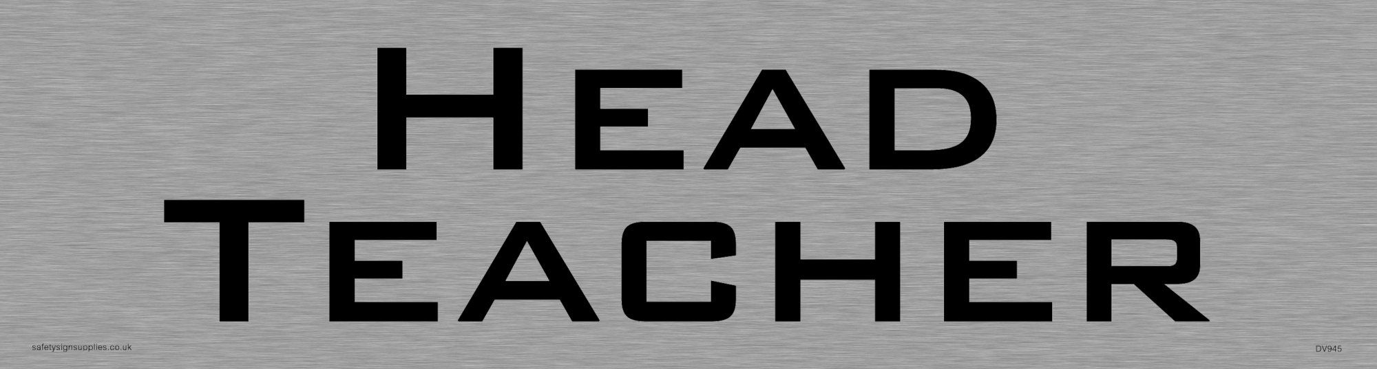 head teacher - door sign - DV945/