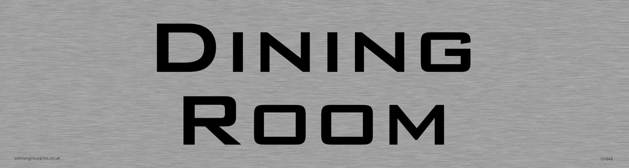 dining room - door sign - DV949/