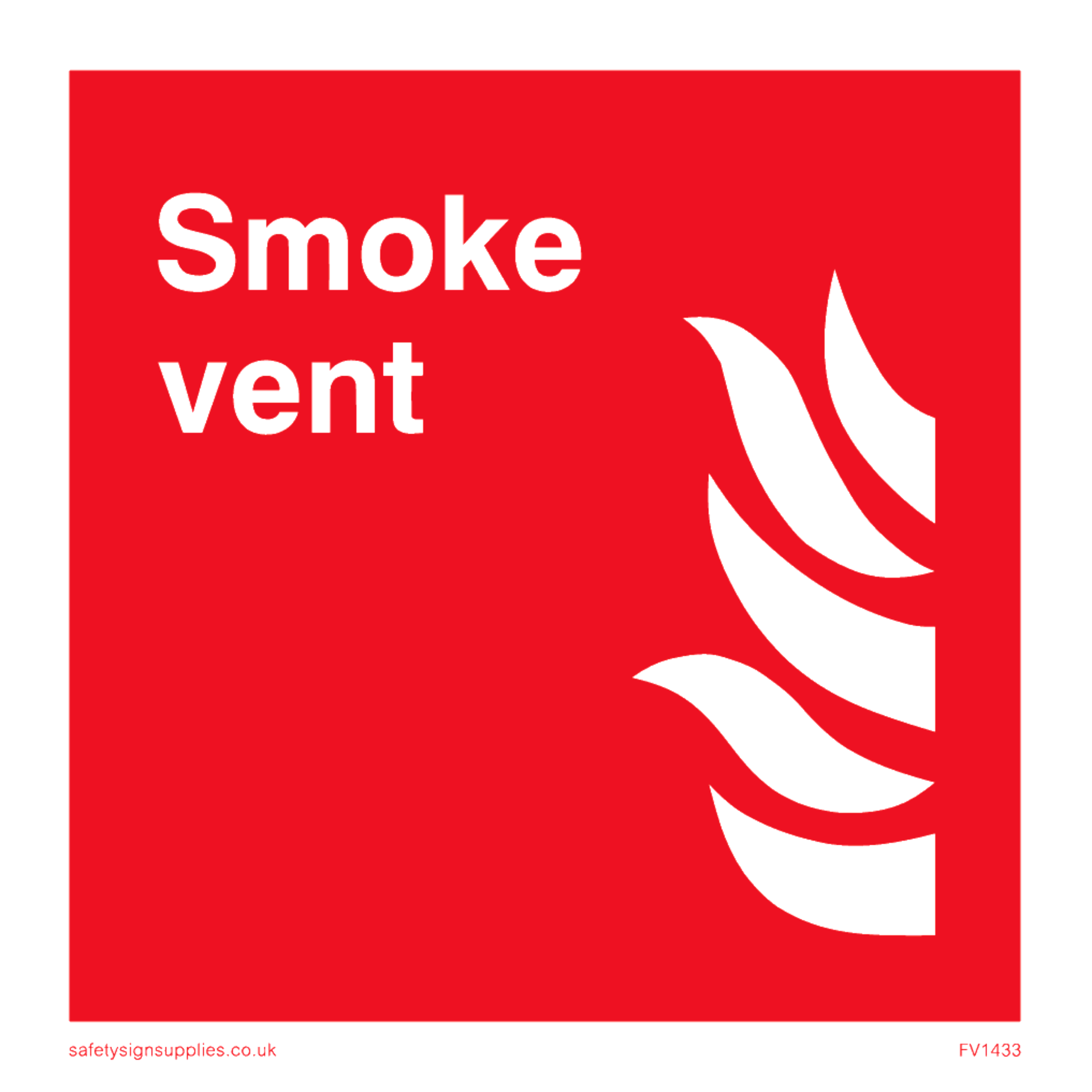 Smoke Vent from Safety Sign Supplies