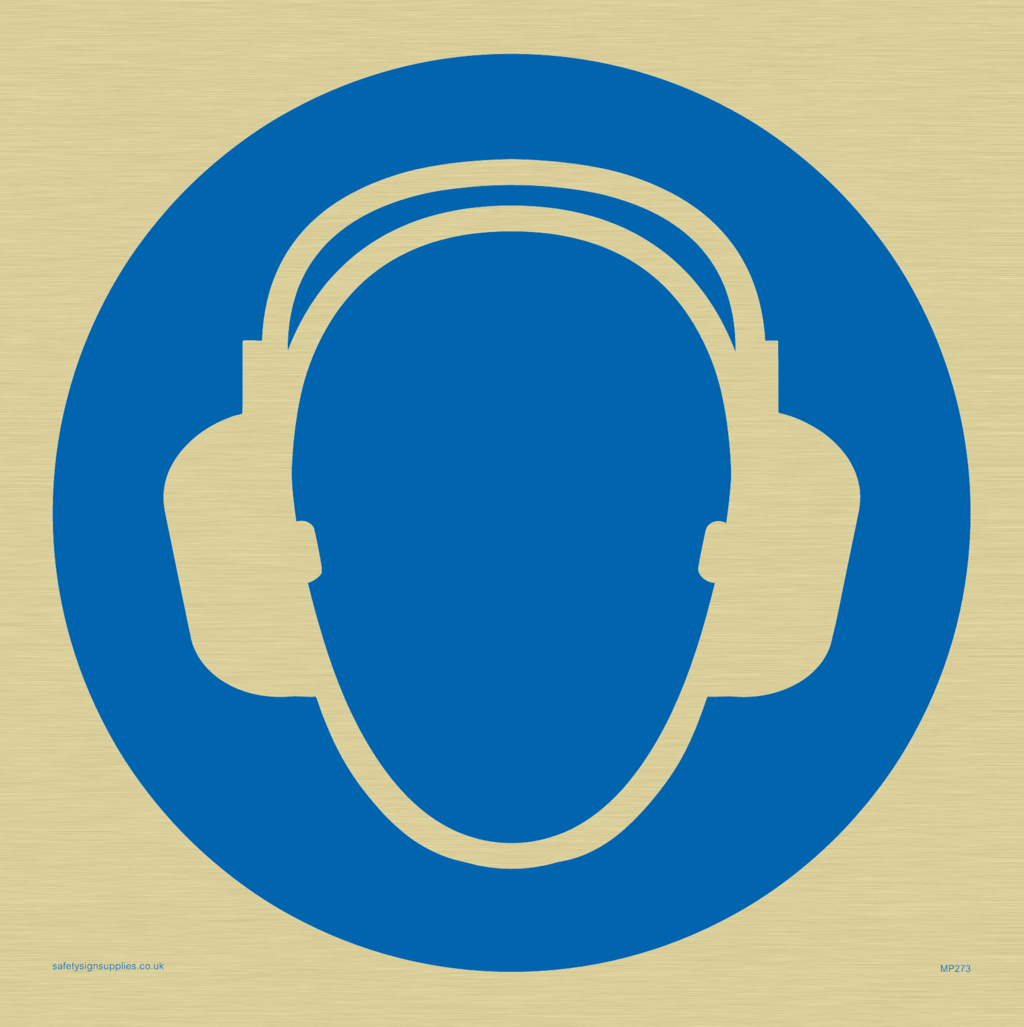 ear protection symbol only from Safety Sign Supplies