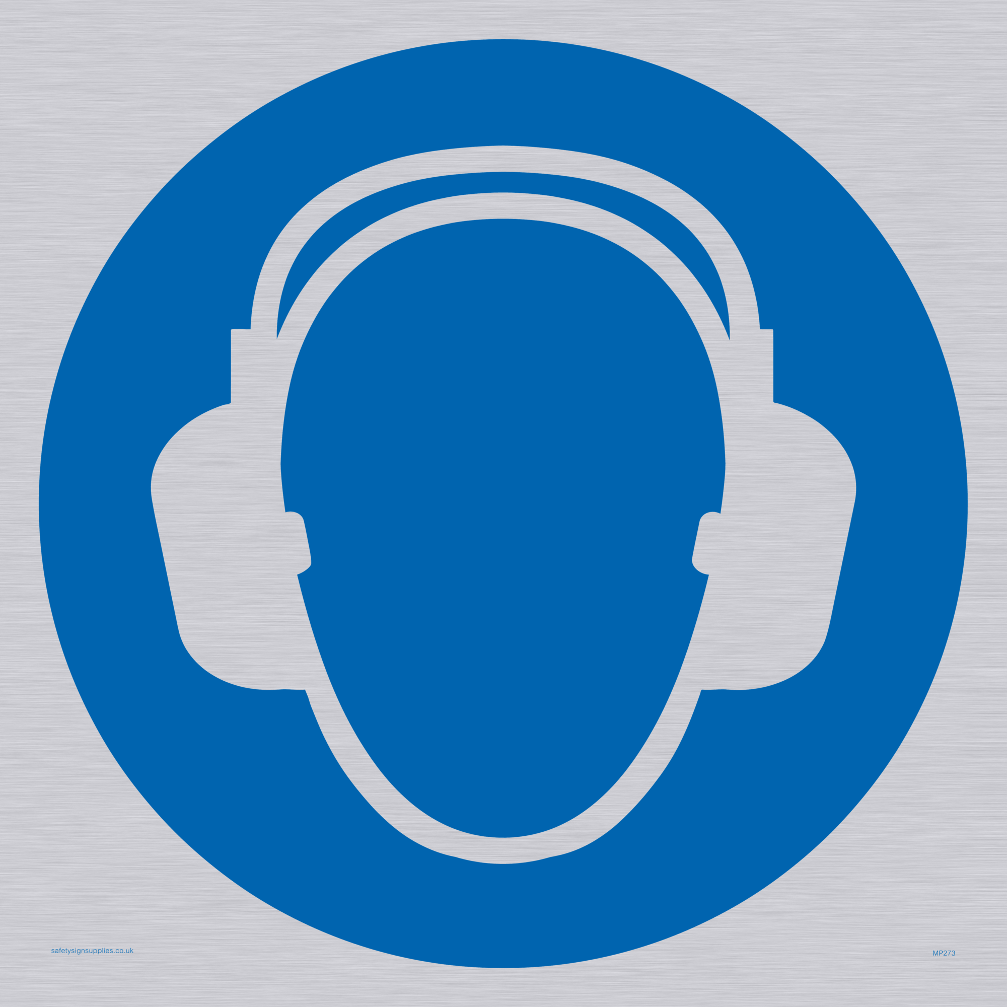 ear protection symbol only from Safety Sign Supplies