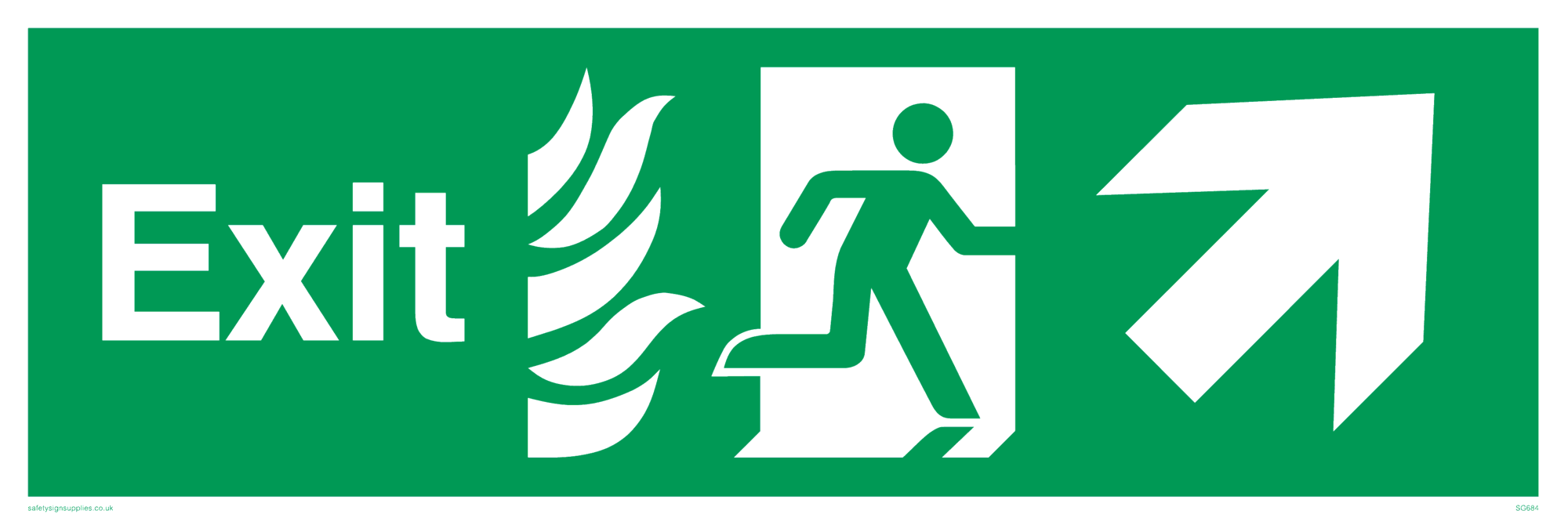 exit - safety sign from Safety Sign Supplies