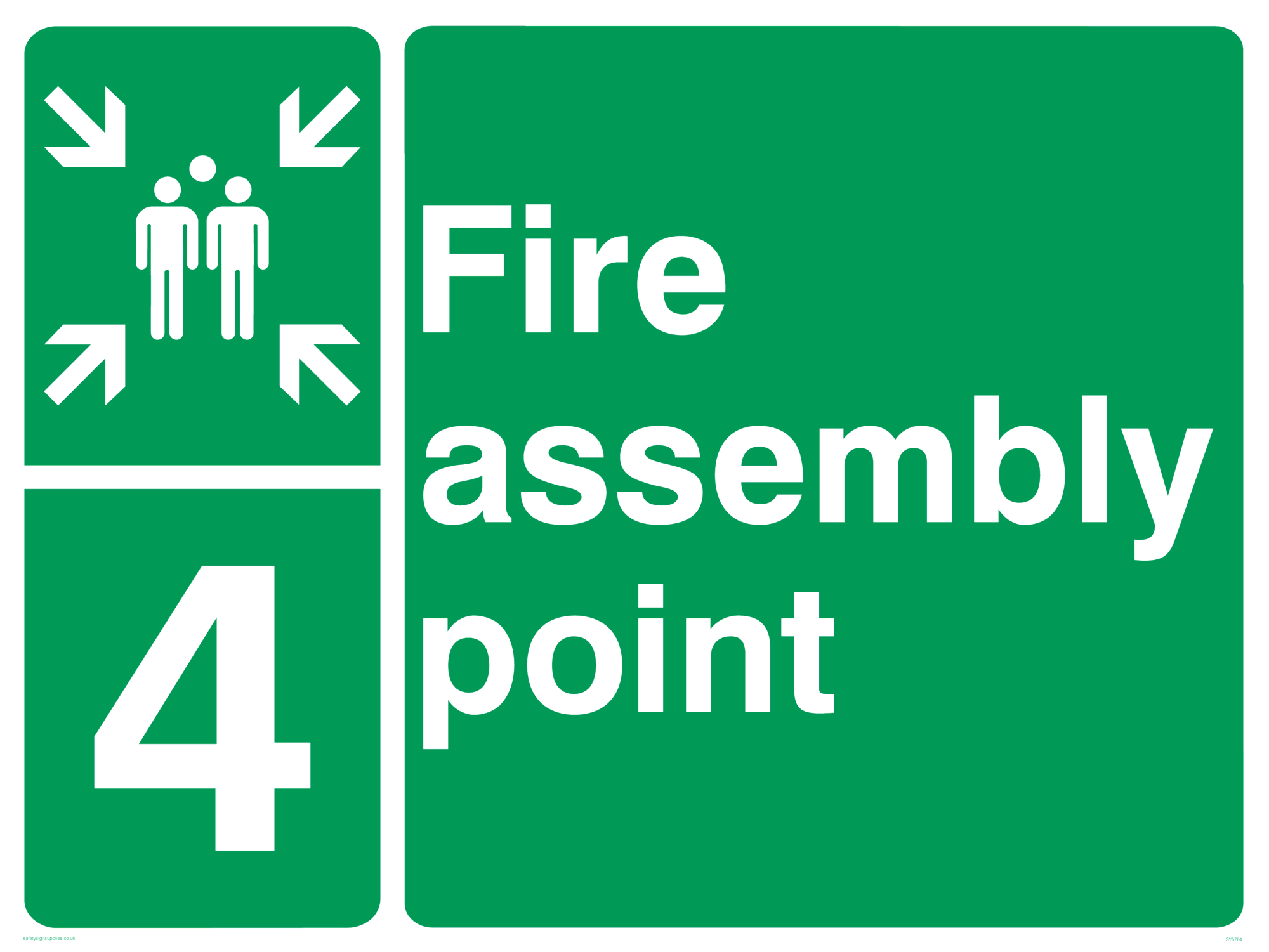 Fire Assembly Point 4 - replaces SY475(4) - SY5764
