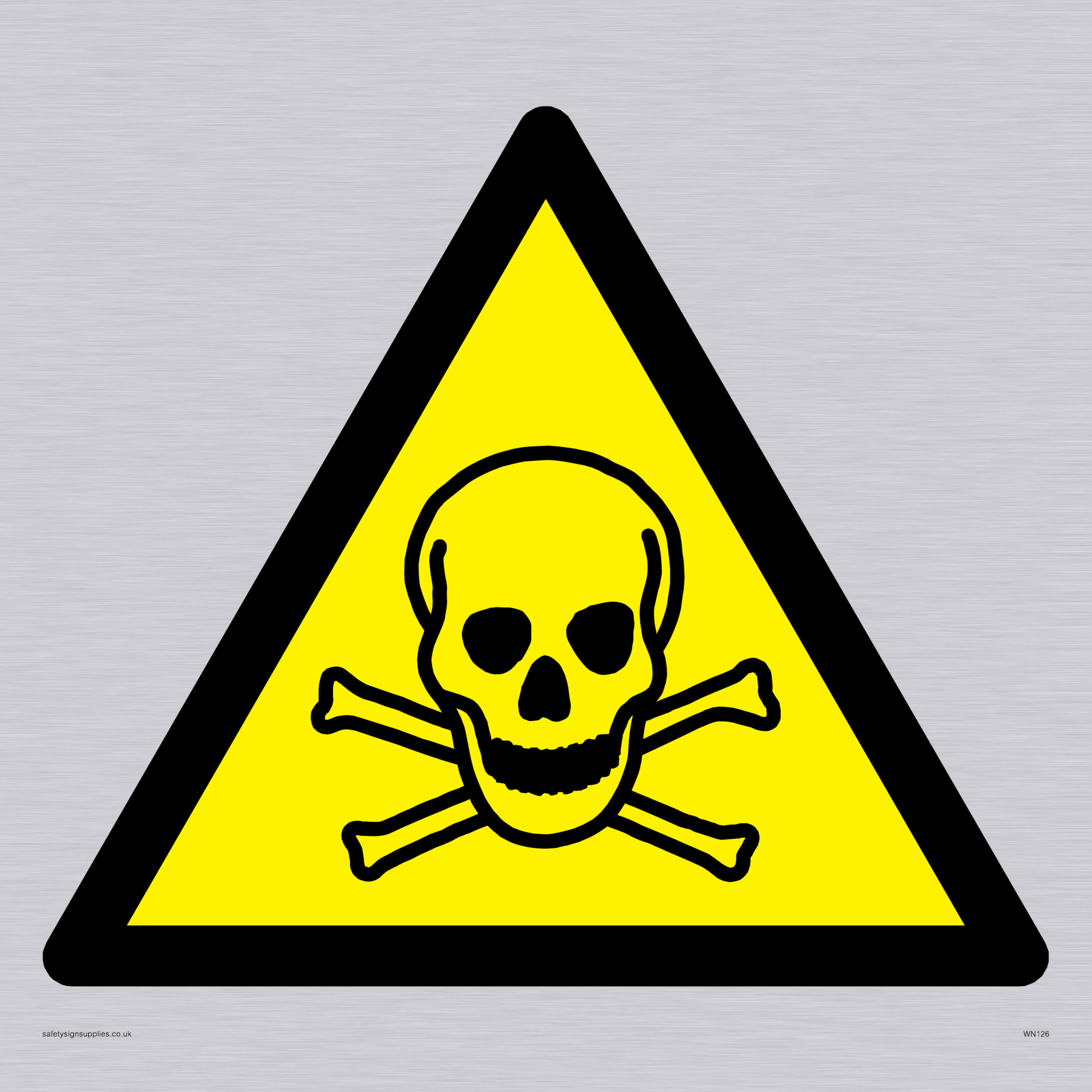 Skull Warning Symbol Only From Safety Sign Supplies Skull Warning Symbol Only From Safety Sign Supplies