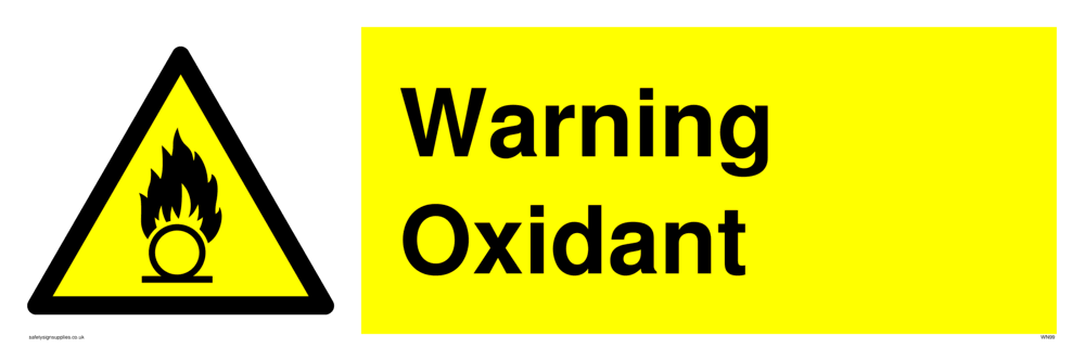 oxidant from Safety Sign Supplies