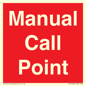 Manual Call Point from Safety Sign Supplies