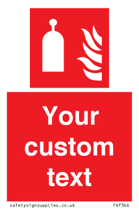 Custom Fire Remote release station from Safety Sign Supplies