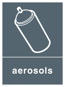 Recycling - Aerosols from Safety Sign Supplies