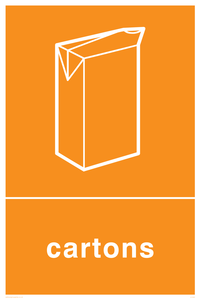 Recycling - Cartons from Safety Sign Supplies