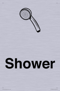 Dementia Shower sign from Safety Sign Supplies
