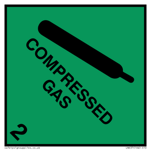 Compressed Gas from Safety Sign Supplies