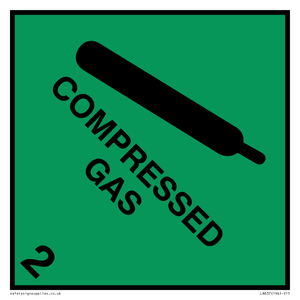 Compressed Gas from Safety Sign Supplies