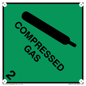 Compressed Gas from Safety Sign Supplies