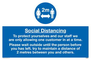Social Distancing from Safety Sign Supplies