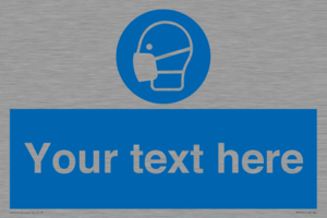 Custom Face Mask Sign from Safety Sign Supplies