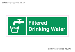 Filtered Drinking Water from Safety Sign Supplies