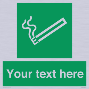Custom E-Cigarettes/Vaping Permited Sign from Safety Sign Supplies