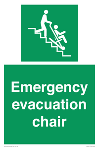 Emergency evacuation chair from Safety Sign Supplies