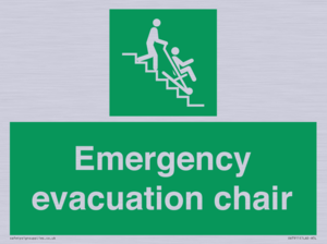 Emergency evacuation chair from Safety Sign Supplies