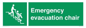 Emergency evacuation chair from Safety Sign Supplies