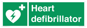 Heart Defibrillator from Safety Sign Supplies