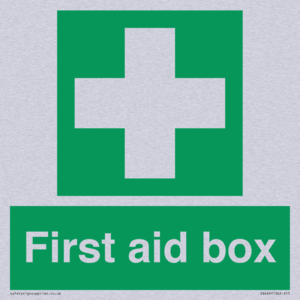 first aid box from Safety Sign Supplies