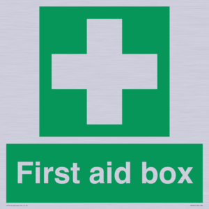 first aid box from Safety Sign Supplies