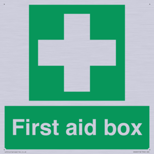 first aid box from Safety Sign Supplies