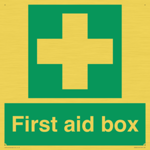 first aid box from Safety Sign Supplies