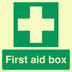 first aid box from Safety Sign Supplies