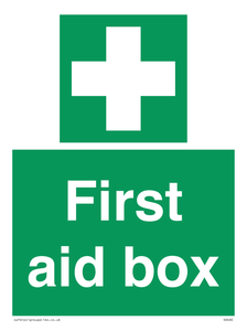 first aid box from Safety Sign Supplies
