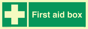 first aid box from Safety Sign Supplies
