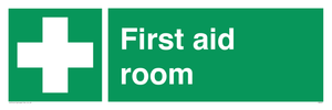 first aid room from Safety Sign Supplies