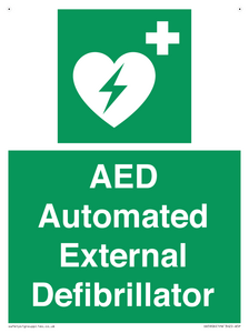 AED Automated External Defibrillator from Safety Sign Supplies