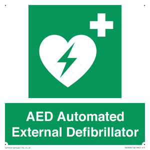 AED Automated External Defibrillator from Safety Sign Supplies