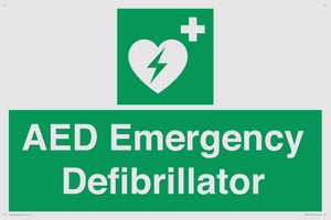 AED Emergency Defibrillator from Safety Sign Supplies