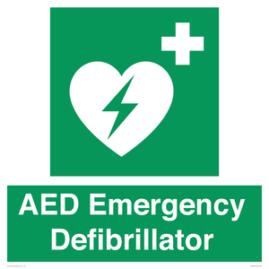 AED Emergency Defibrillator from Safety Sign Supplies