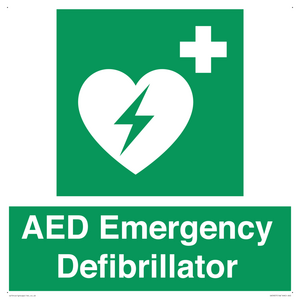 AED Emergency Defibrillator from Safety Sign Supplies