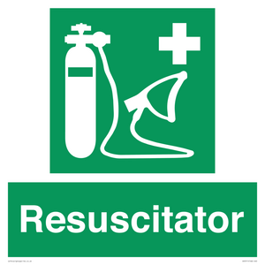 Resuscitator from Safety Sign Supplies