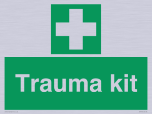 Trauma kit from Safety Sign Supplies