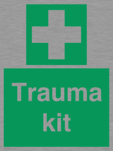 Trauma kit from Safety Sign Supplies