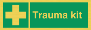 Trauma kit from Safety Sign Supplies