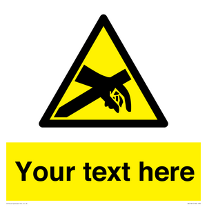 Custom Anti-Static Warning Sign from Safety Sign Supplies