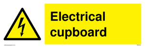 Electrical cupboard from Safety Sign Supplies