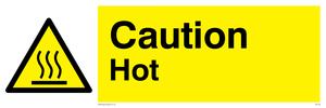 Caution Hot from Safety Sign Supplies