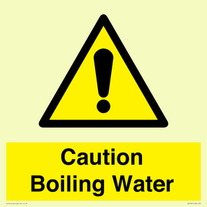 Caution Boiling Water - WK5787